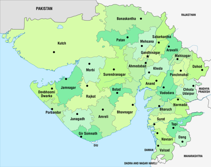ગુજરાતના 33 જિલ્લા ના નામ | ગુજરાતના જિલ્લા | Names of Gujarat ...